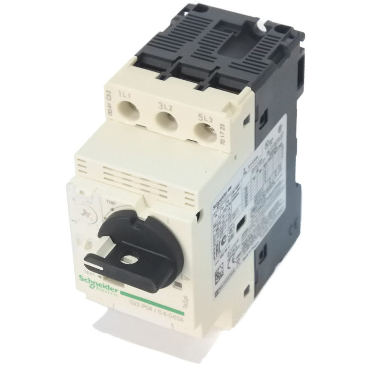 GV2P/GV3P Thermal Magnetic Circuit Breaker - Rotary knob - Apeco