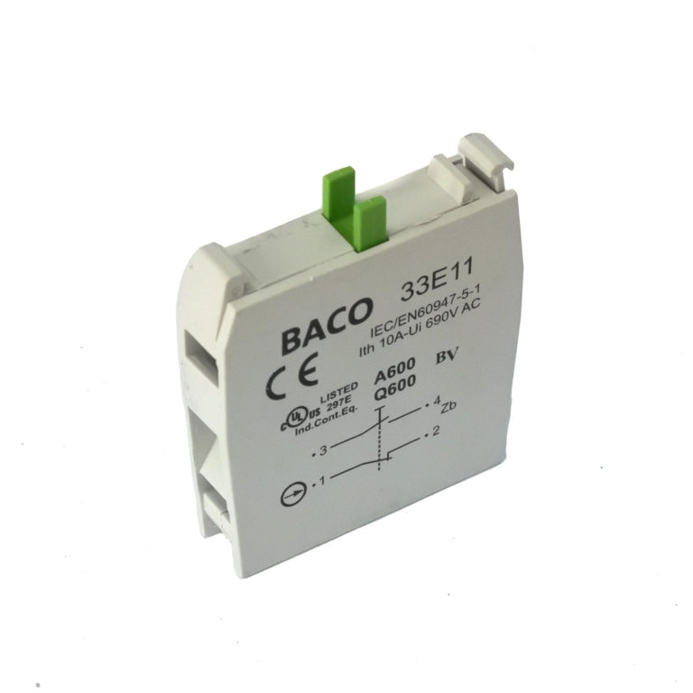 33E/33S Contact Blocks - Apeco