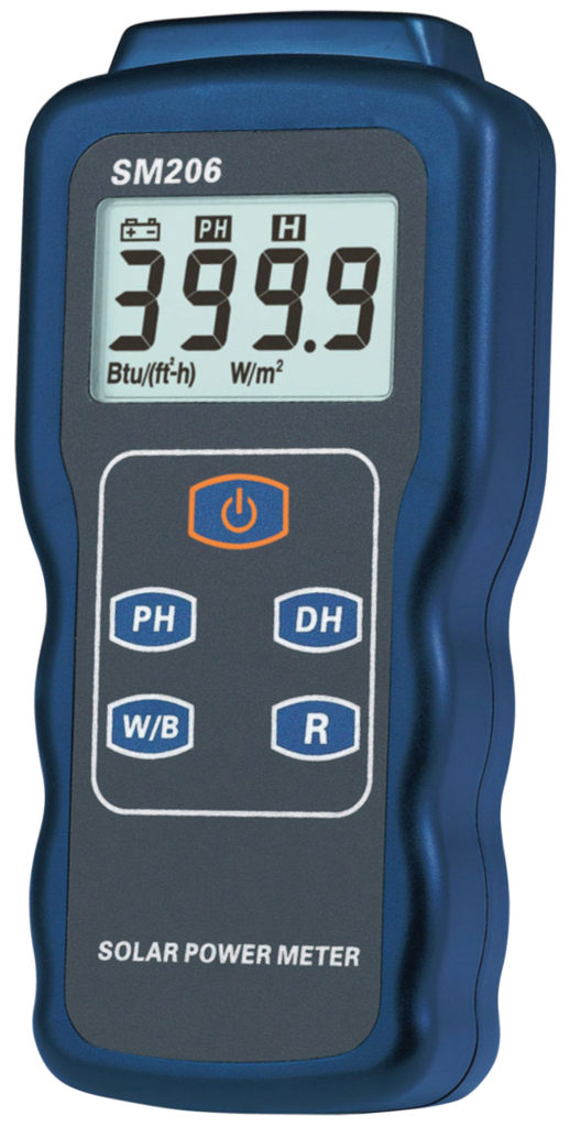 Solar Power Meter SM206 - Apeco